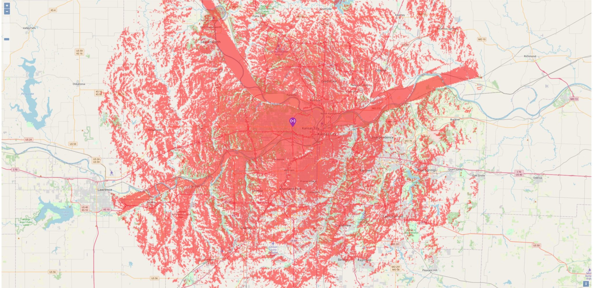 Coverage Maps - America's Kansas City Wide