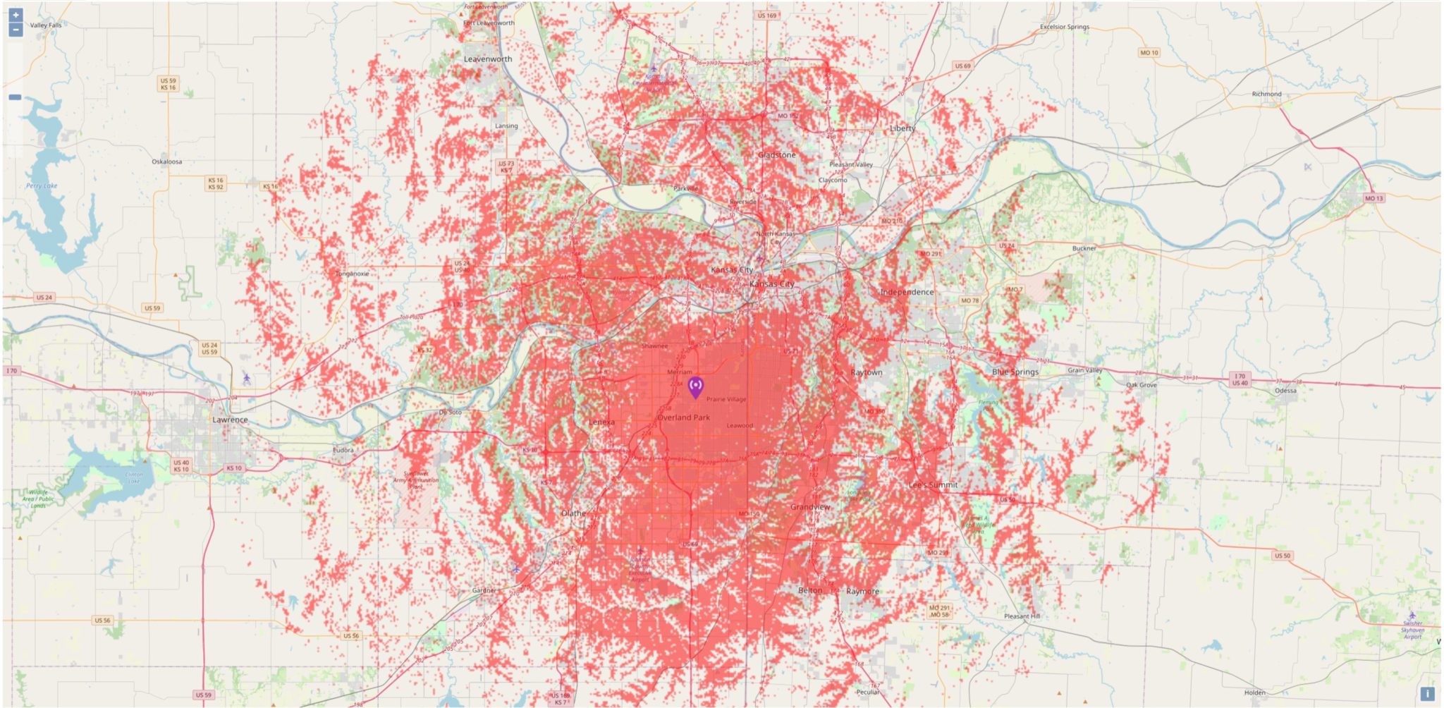 Coverage Maps – America's Kansas City Wide
